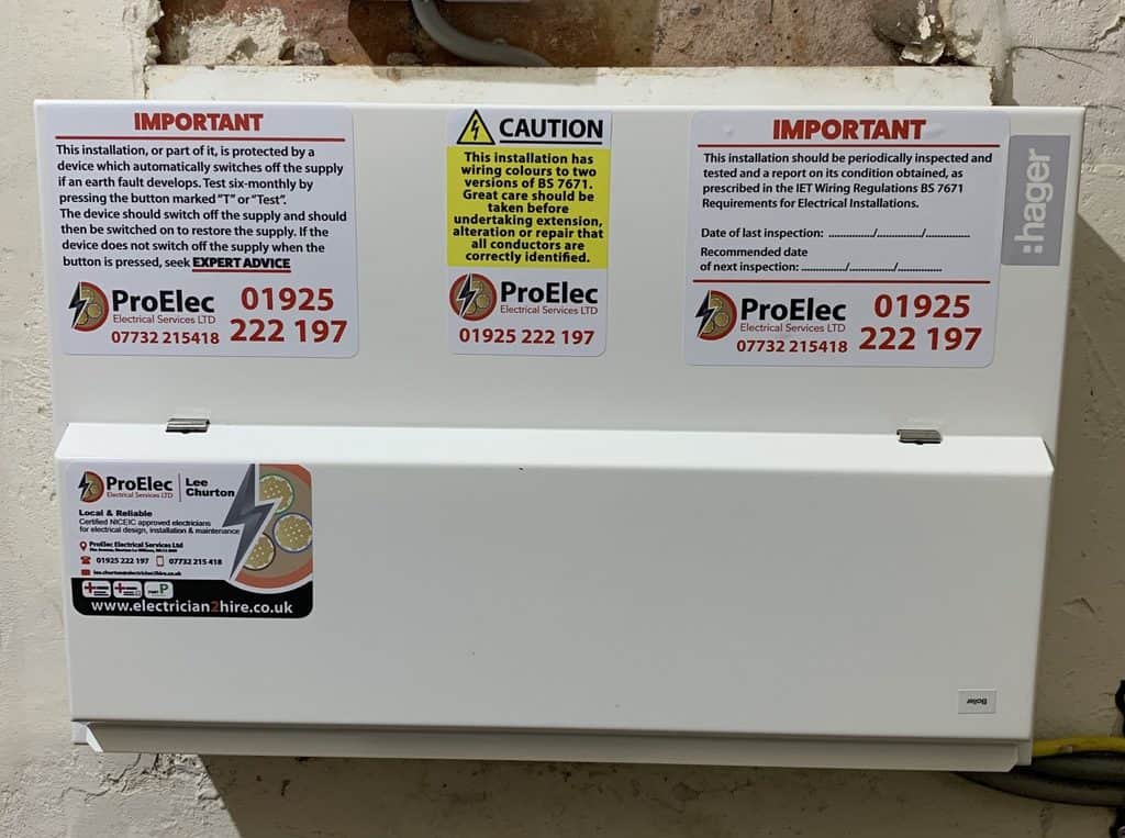 Fuse board replacement and consumer unit upgrades